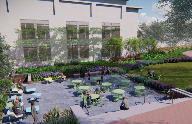 Swem announces plans for new patio | William & Mary Libraries